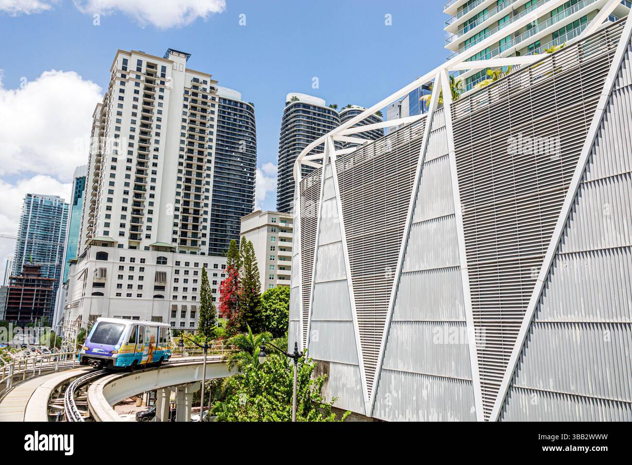 Brickell station hi-res stock photography and images - Alamy