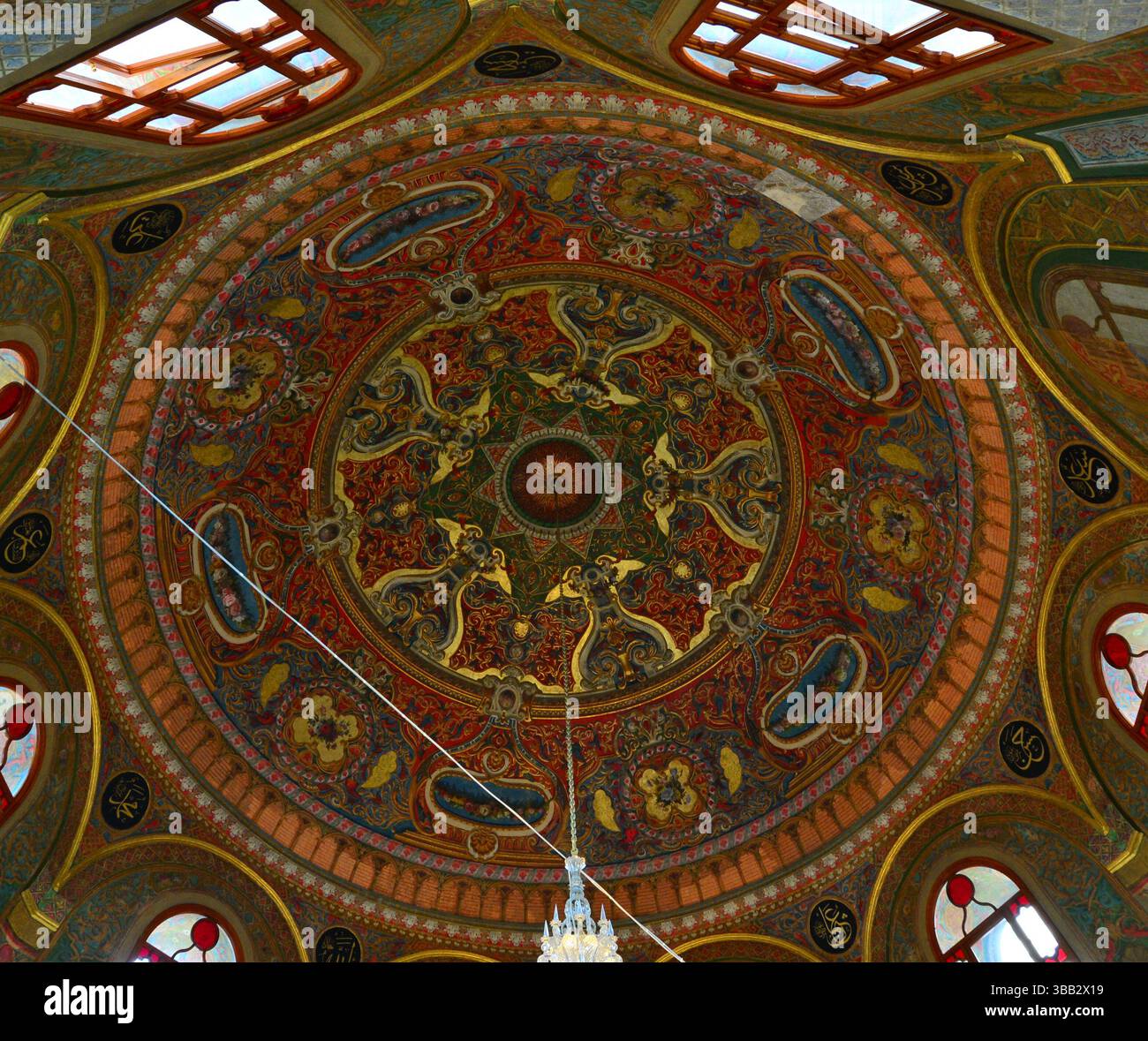 Located in Istanbul, Turkey, the Tomb of Fatih Sultan Mehmet is part of ...