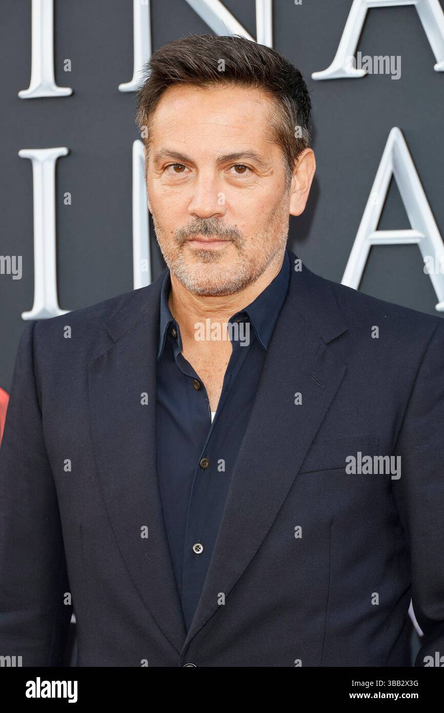 May 12, 2025, Los Angeles, California, USA: Michael Landes at the world ...