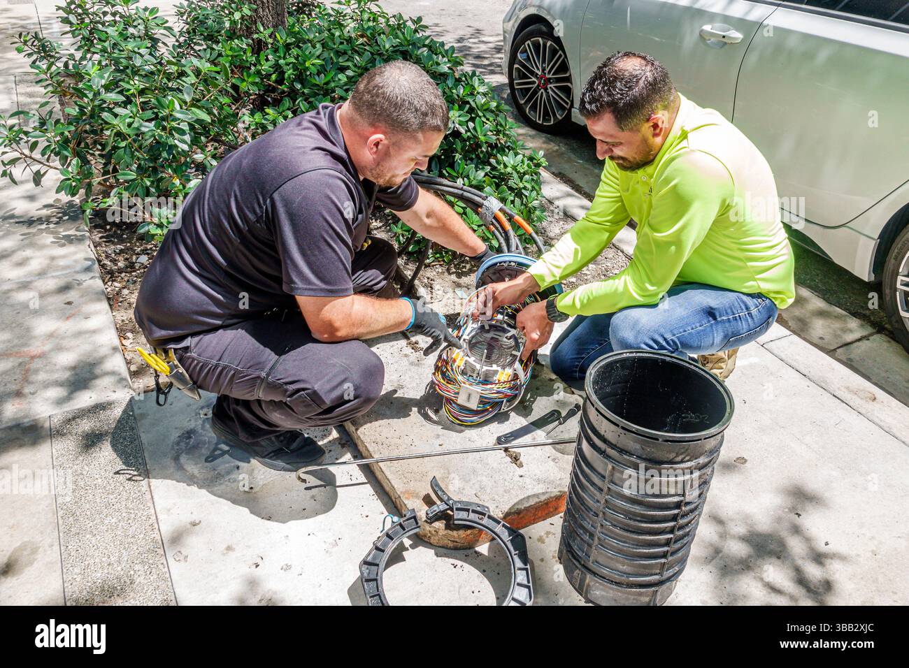 Miami Florida,Brickell Financial District,South Miami Avenue,two ...