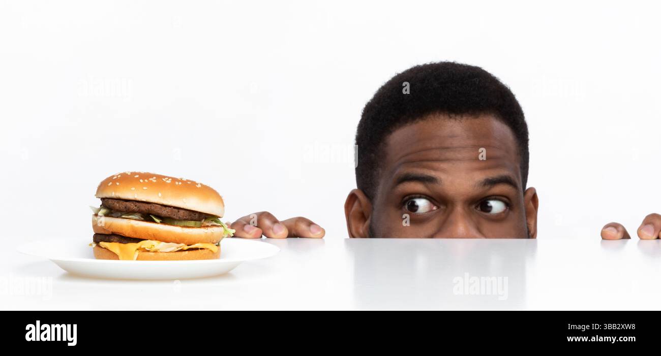 African american male desk Cut Out Stock Images & Pictures - Alamy