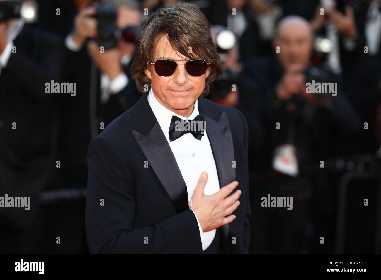 May 14, 2025, Cannes, Cote D'azur, France: TOM CRUISE walks the red ...