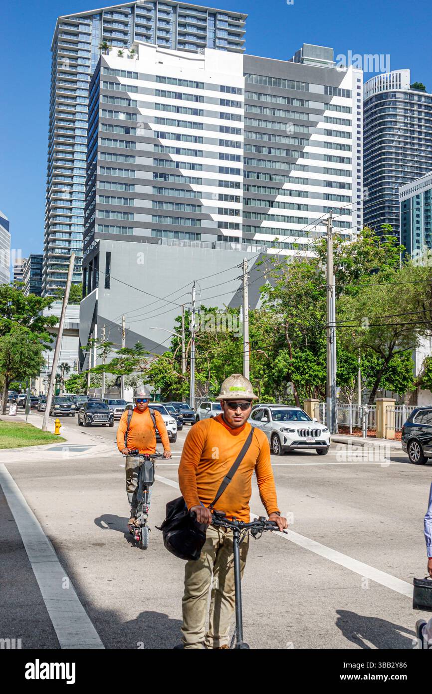 Miami Florida,Brickell Financial District,SW 7th Avenue,Tamiami Trail ...