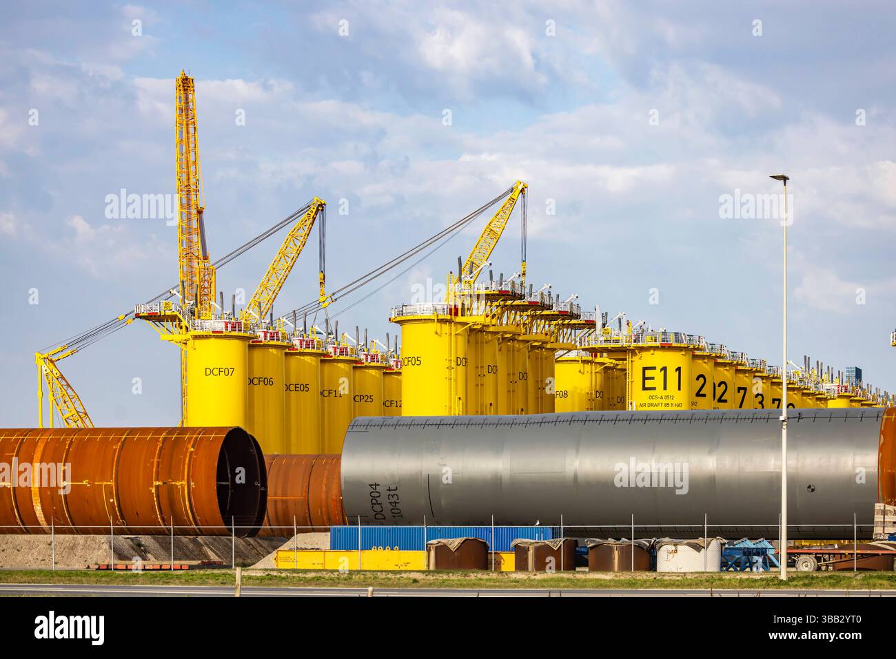 SIF Offshore Foundations, Produktion von Monopiles für Offshore ...