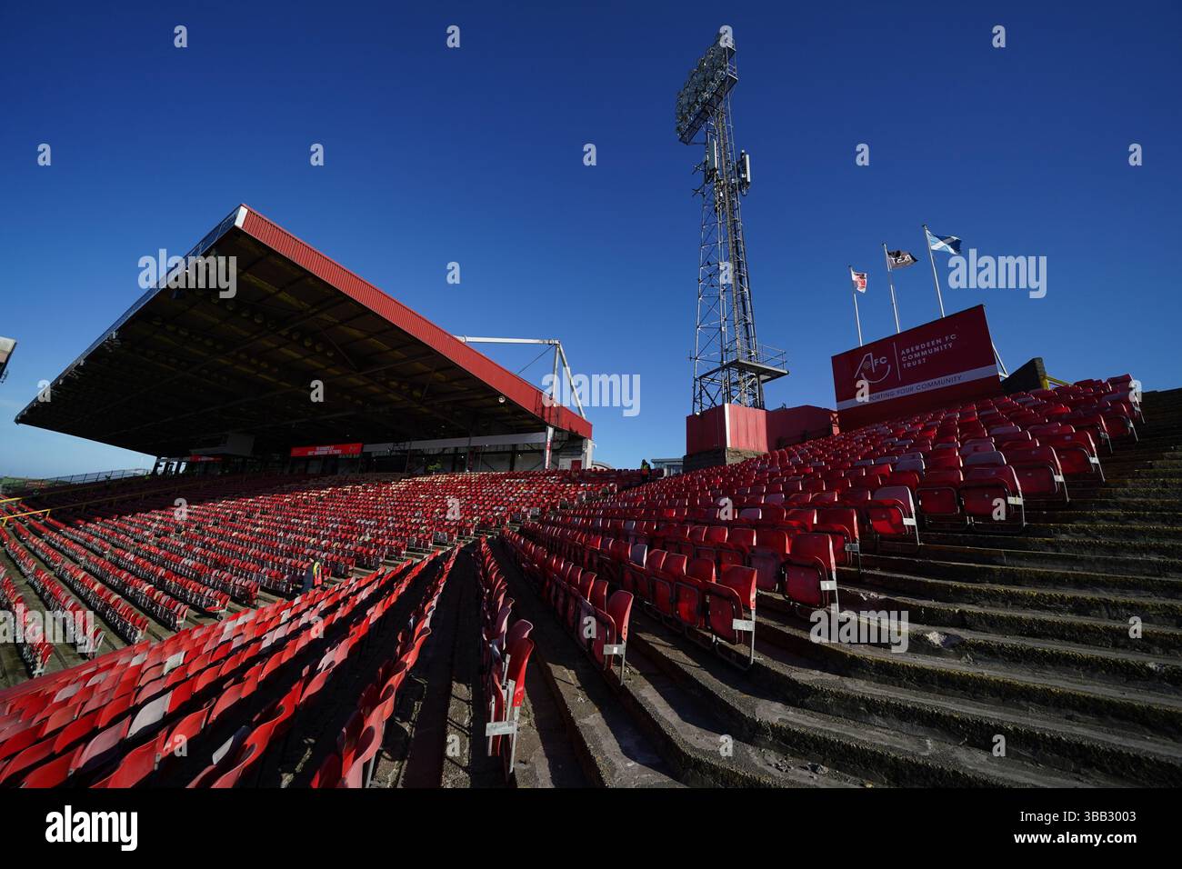 A general view inside the ground ahead of the William Hill Premiership ...