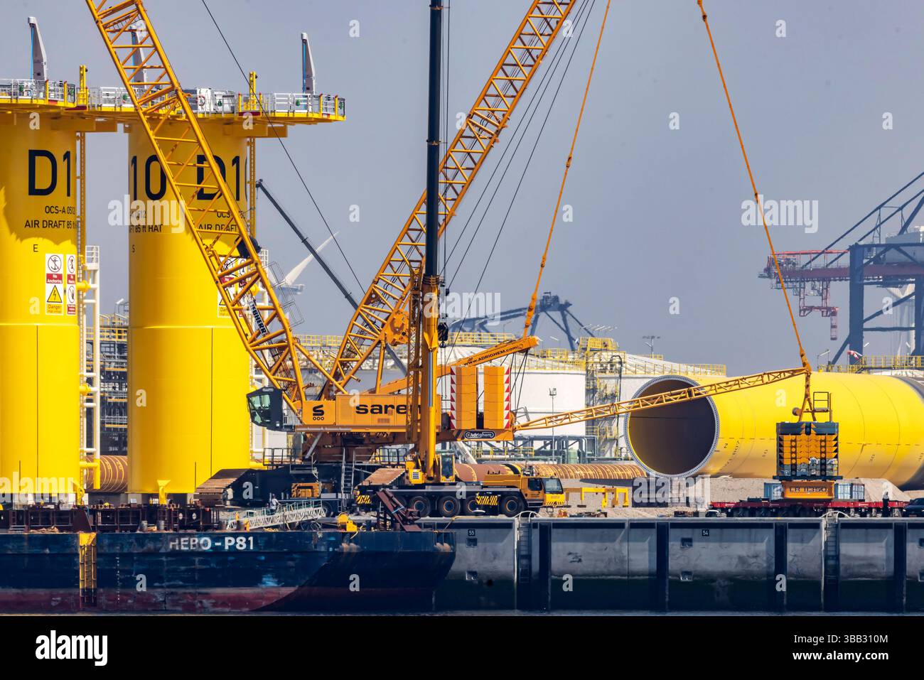 SIF Offshore Foundations, Produktion von Monopiles für Offshore ...