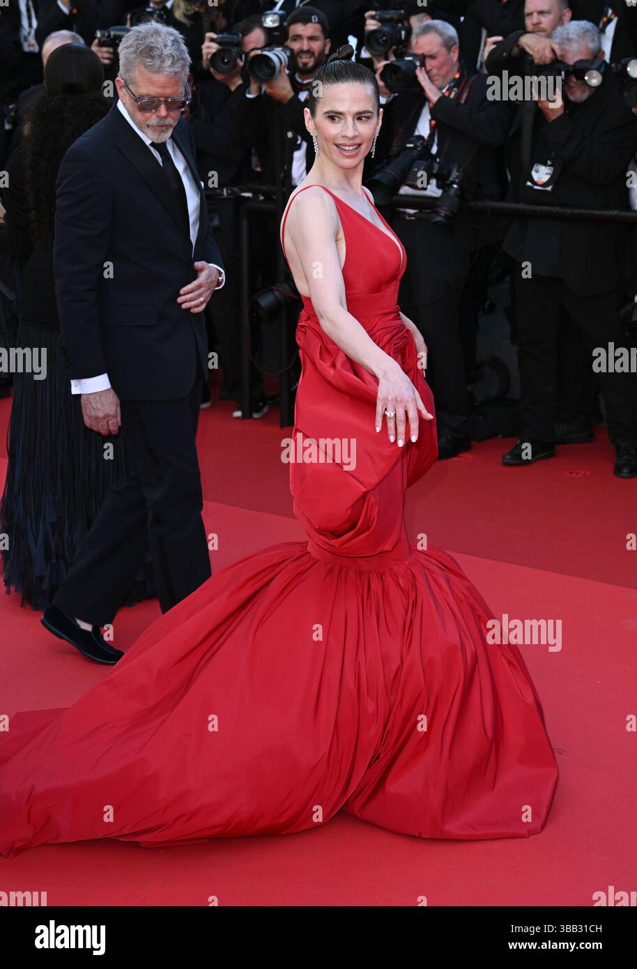 Cannes, France. May 14th, 2025. Hayley Atwell attending the Mission ...
