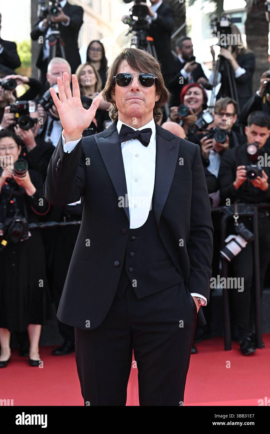 Cannes, France. 14th May, 2025. Tom Cruise attends the "Mission ...
