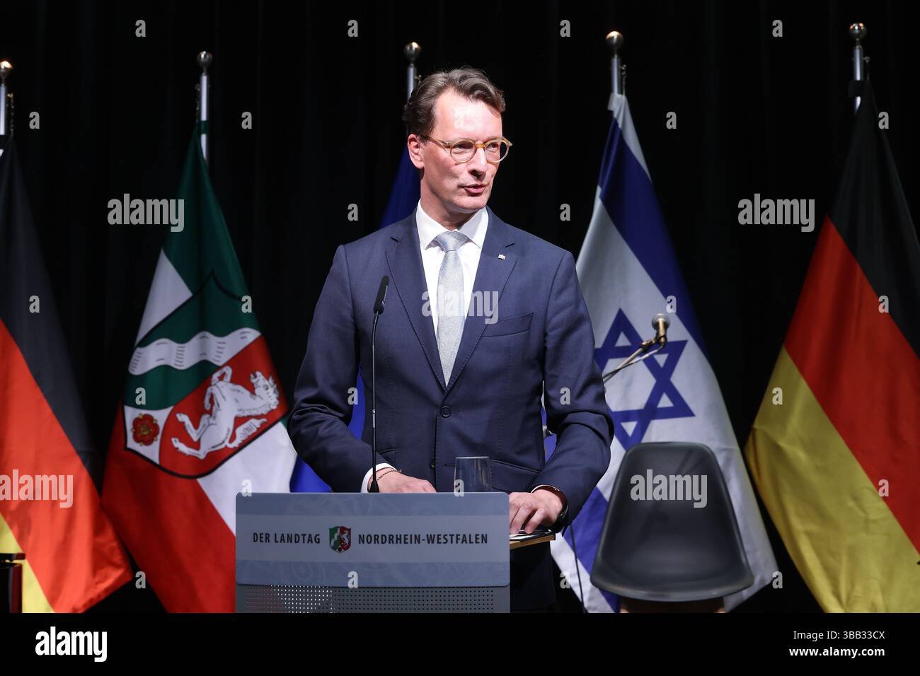 Duesseldorf, Germany. 14th May, 2025. Hendrik Wüst, Minister President ...