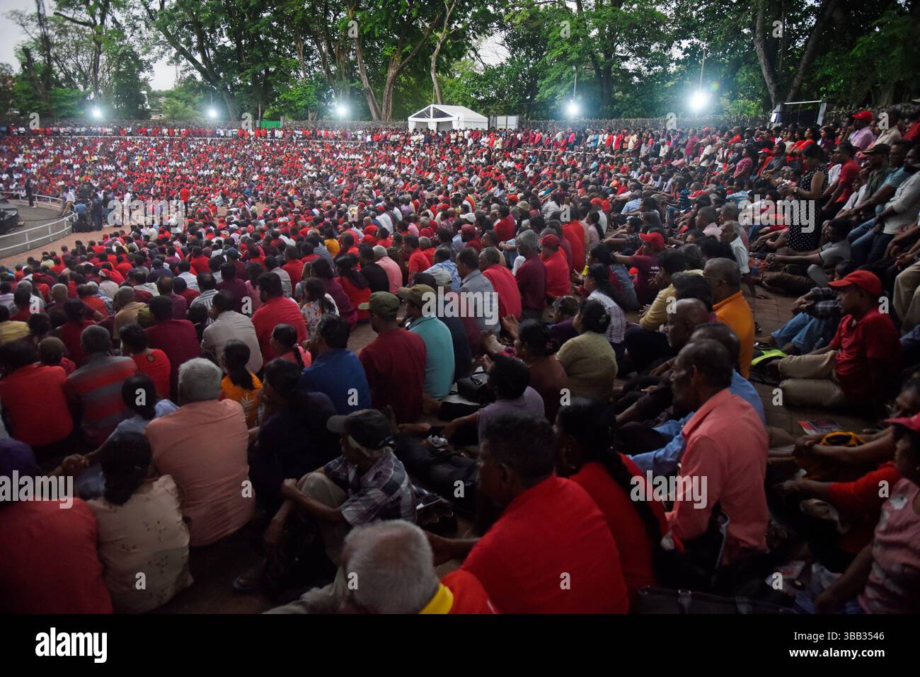 60th anniversary of the Janatha Vimukthi Peramuna JVP in Colombo, Sri ...