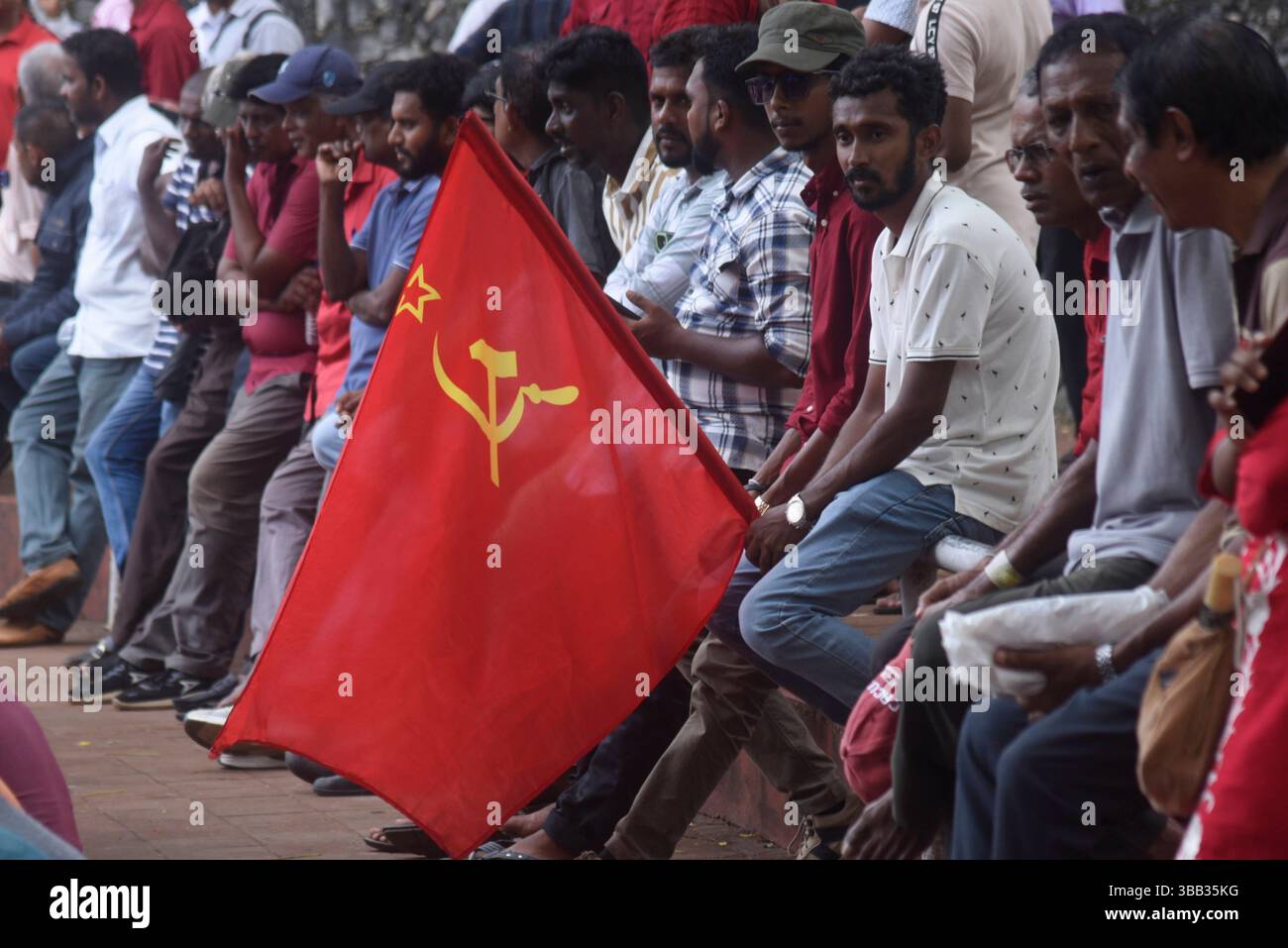 60th anniversary of the Janatha Vimukthi Peramuna JVP in Colombo, Sri ...