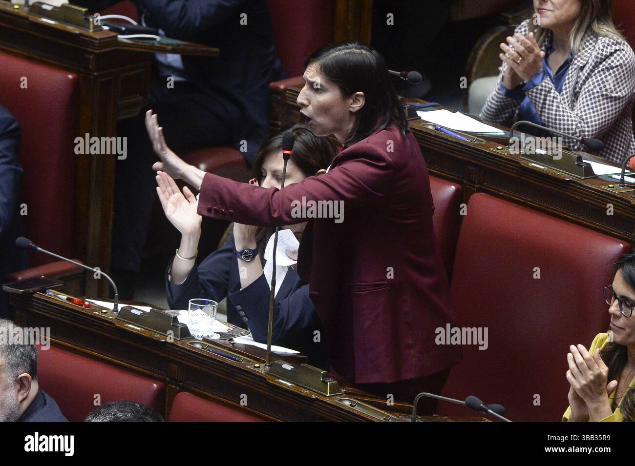 Rome, Italy. 14th May, 2025. Rome, Chamber of Deputies Question time ...