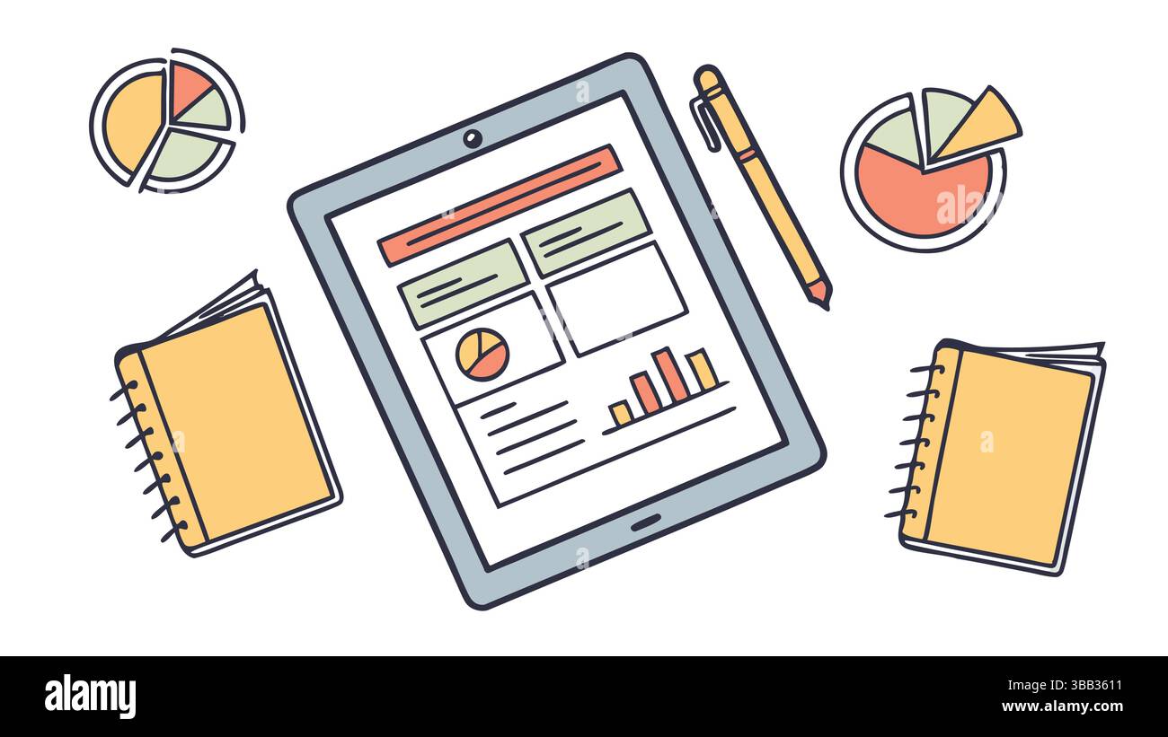 Analytical insights Stock Vector Images - Alamy