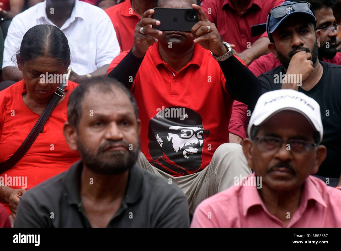 60th anniversary of the Janatha Vimukthi Peramuna JVP in Colombo, Sri ...