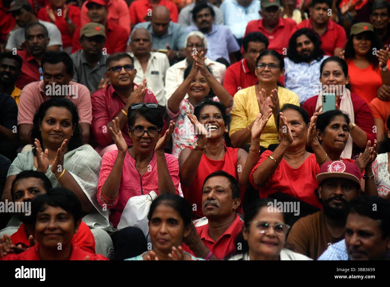 60th anniversary of the Janatha Vimukthi Peramuna JVP in Colombo, Sri ...