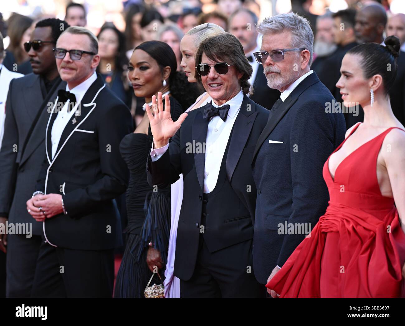 Cannes, France. May 14th, 2025. Greg Tarzan Davis, Angela Bassett, Tom ...
