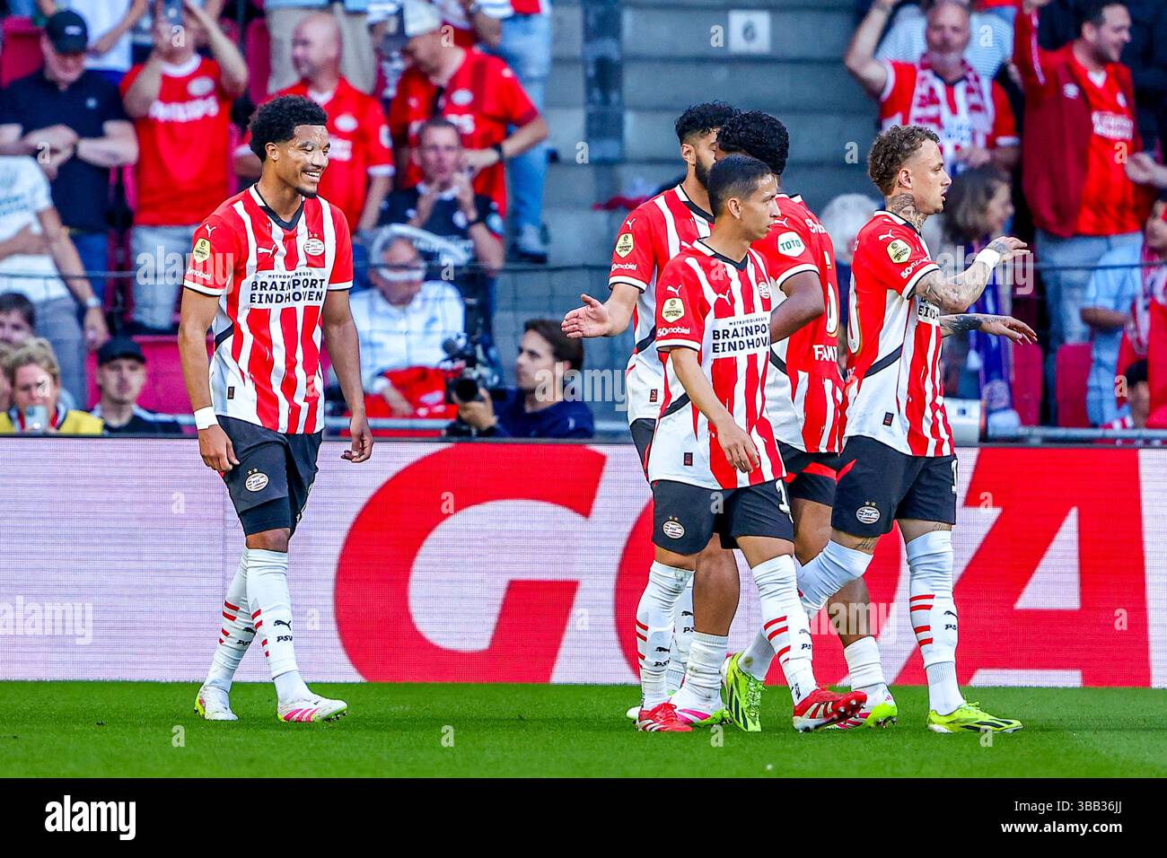 EINDHOVEN, 14-05-2025, Philips Stadium, season 2024/2025 Dutch football ...