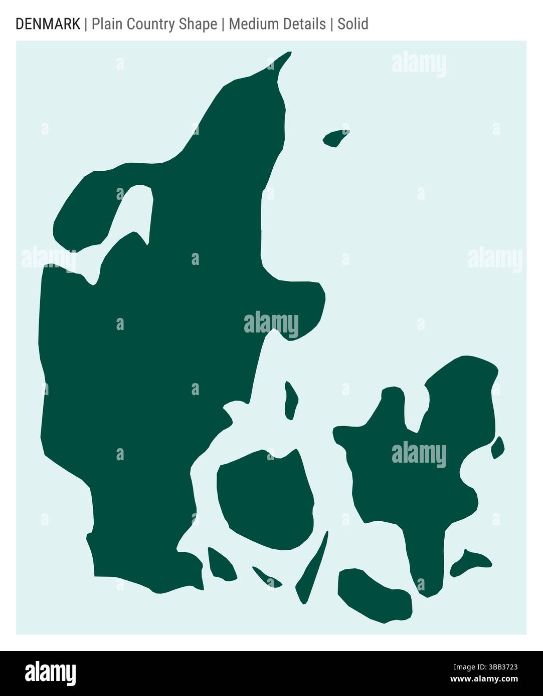 Denmark northern jutland Stock Vector Images - Alamy