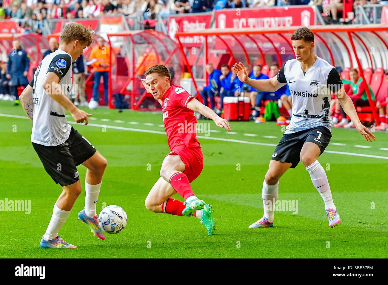 Enschede, Netherlands. 14th May, 2025. ENSCHEDE, Stadium Grolsch Veste, 14-05-2025, season 2024/ ...