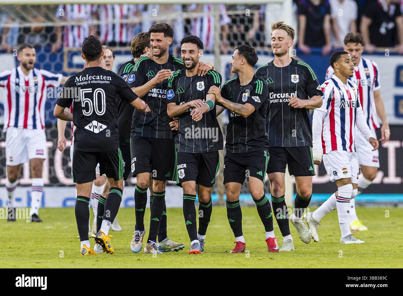 TILBURG, 14-05-2025. Koning Willem II stadium. Eredivisie voetbal ...