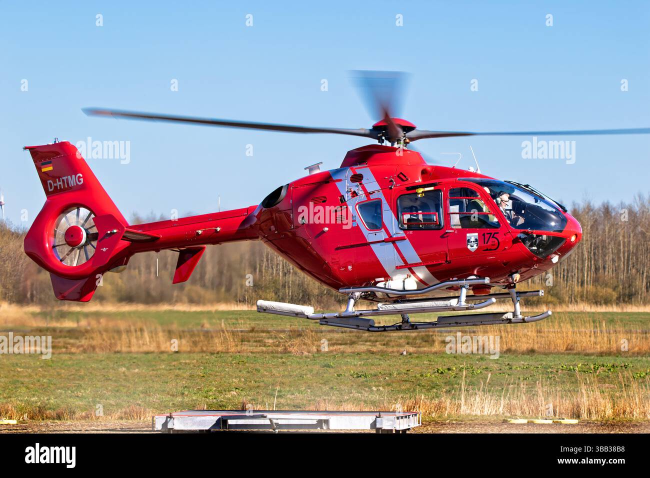 Airbus Helicopters H135 (Eurocopter EC135 P2+) helicopter leased by MFG ...