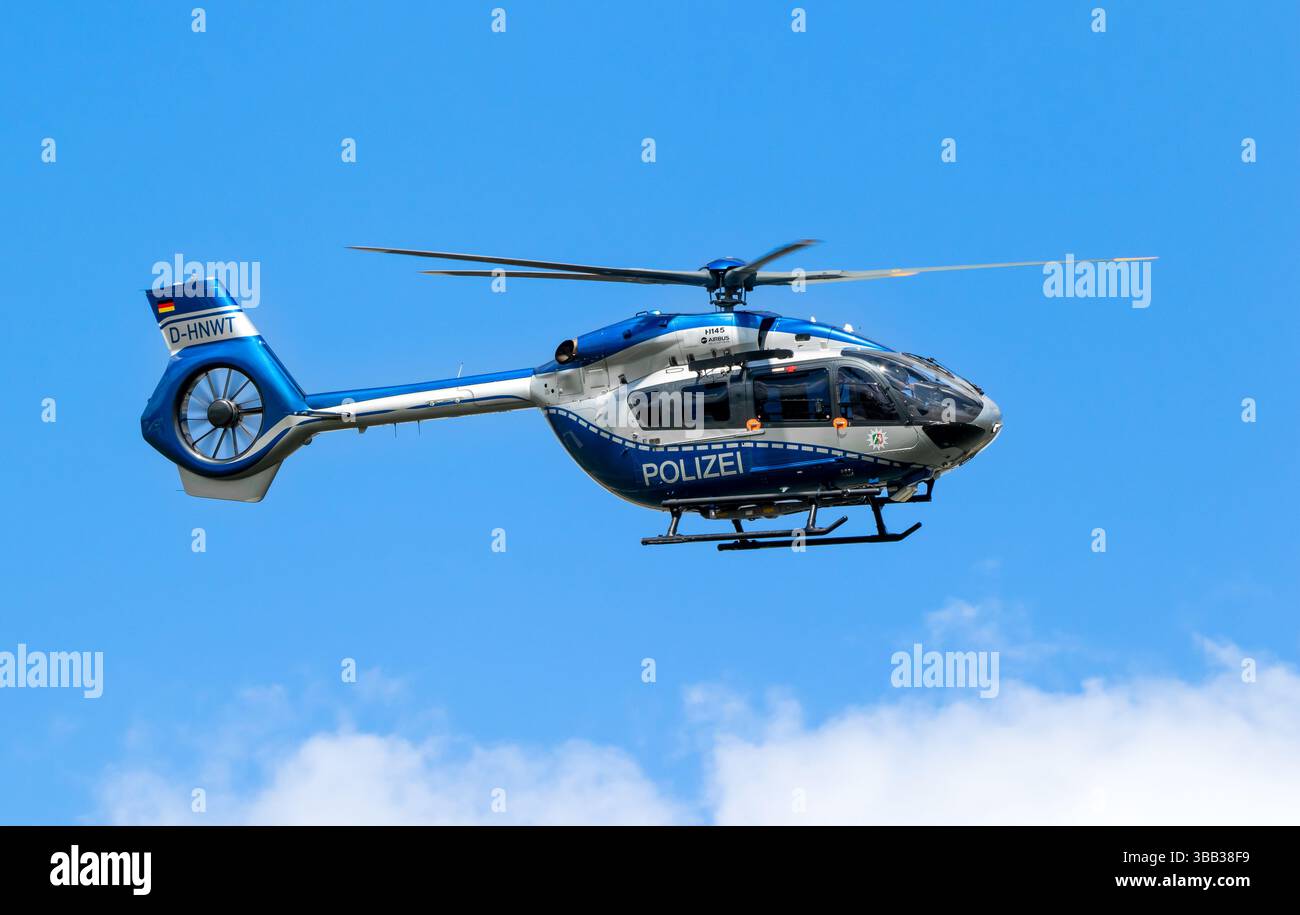 Airbus Helicopters H145 helicopter from the German Police taking off ...