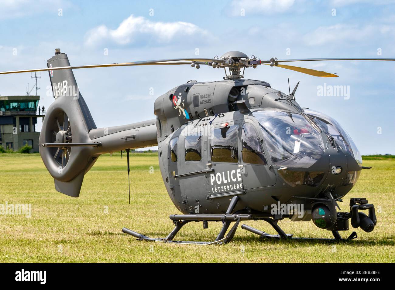 Luxembourg Police (Grand Ducal Police) Airbus Helicopters H145M helicopter at Beauvechain Air ...