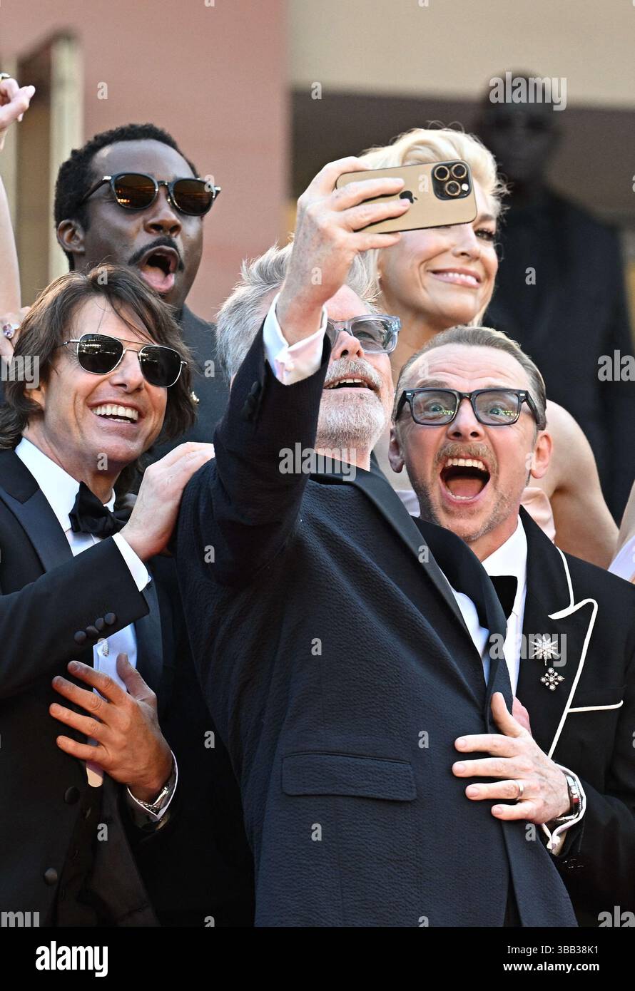 Cannes, France. 14th May, 2025. Tramell Tillman, Tom Cruise ...