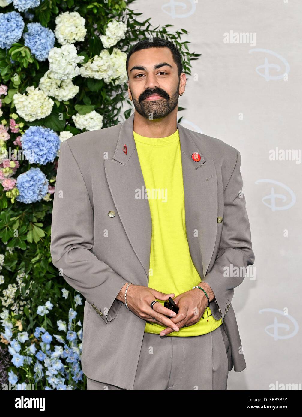 Saagar Shaikh attends the Disney 2025 Upfront presentation at the North ...