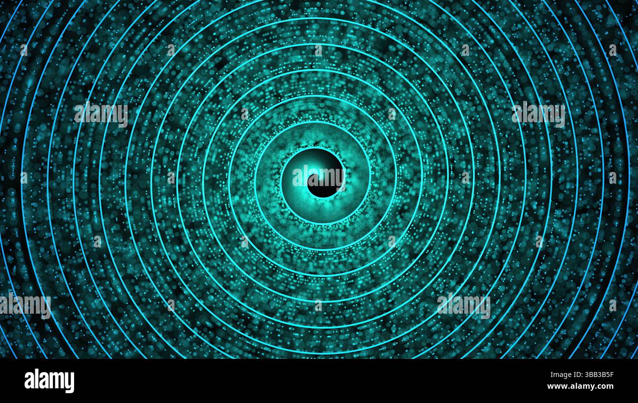 Abstract field particles computer hi-res stock photography and images ...