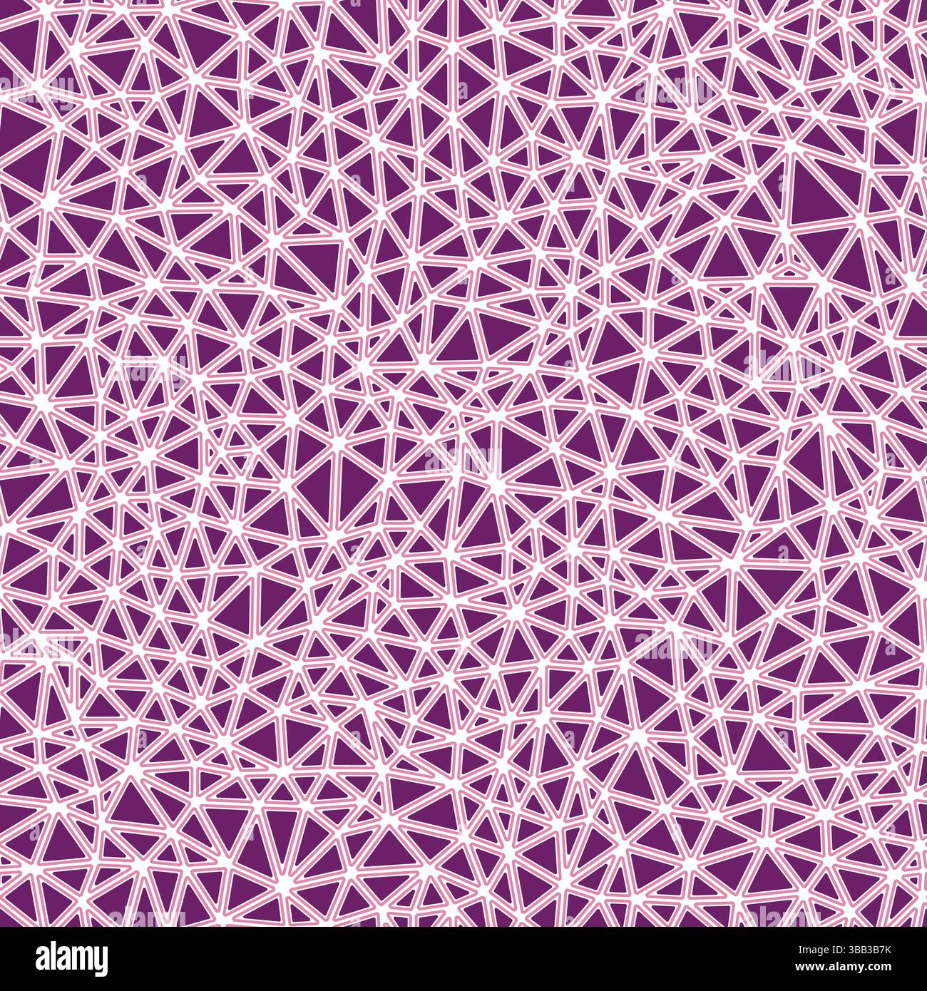 Tileable abstract background. Rounded solid shapes in frames. Small triangles size. Single color ...