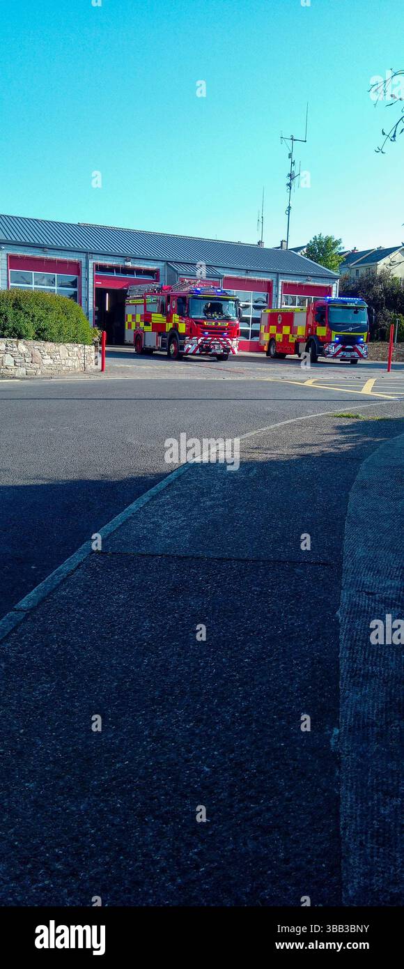 Wednesday 14 May 2025 Bandon West Cork Ireland; Bandon Fire Brigade ...
