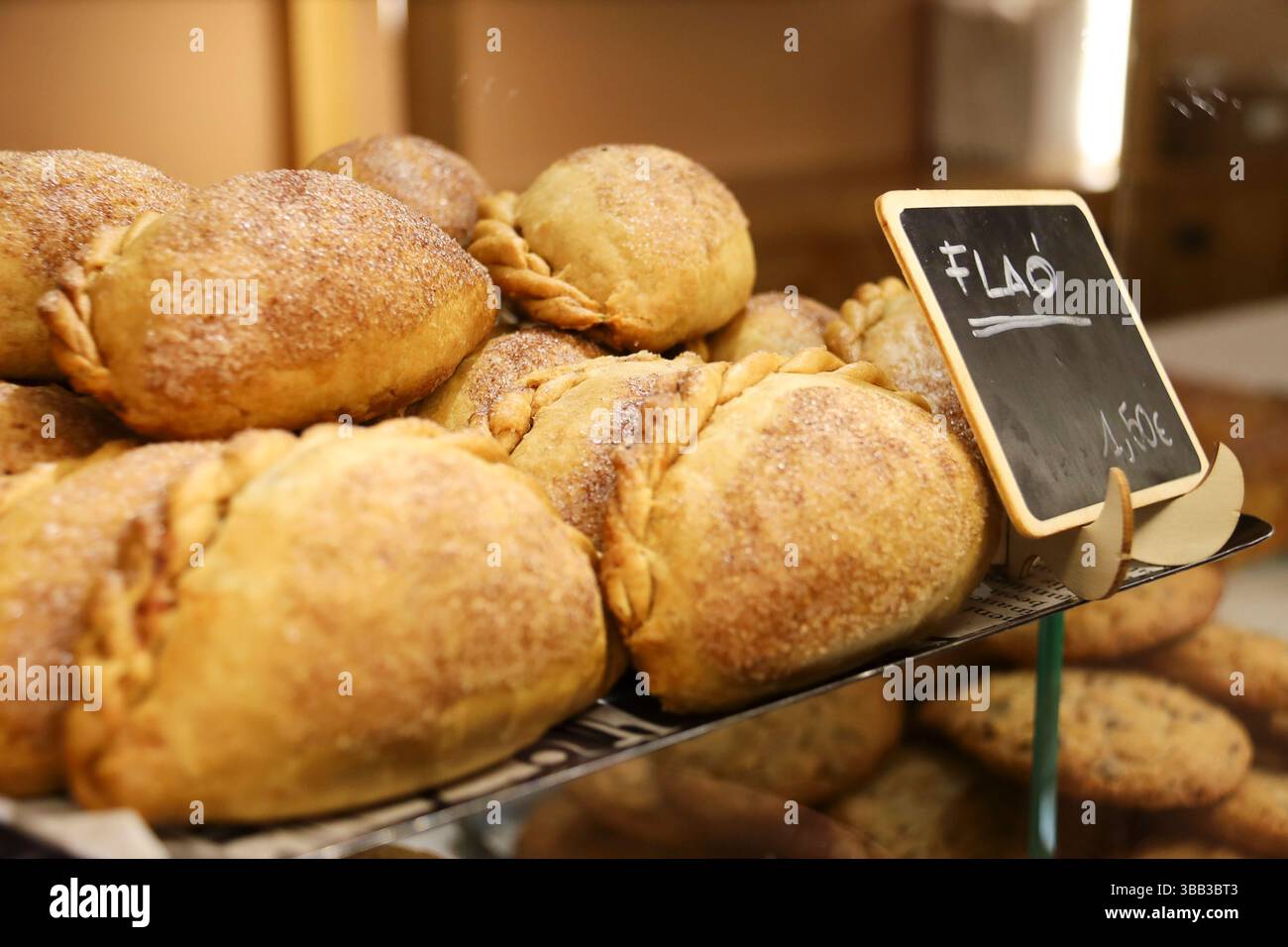 Morella, Castellon, Spain- April 18, 2025: Typical sweet of Morella ...