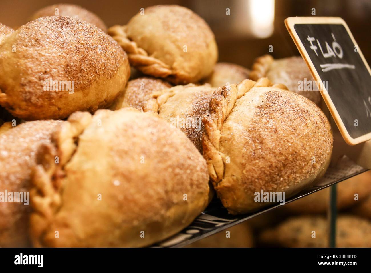 Morella, Castellon, Spain- April 18, 2025: Typical sweet of Morella ...