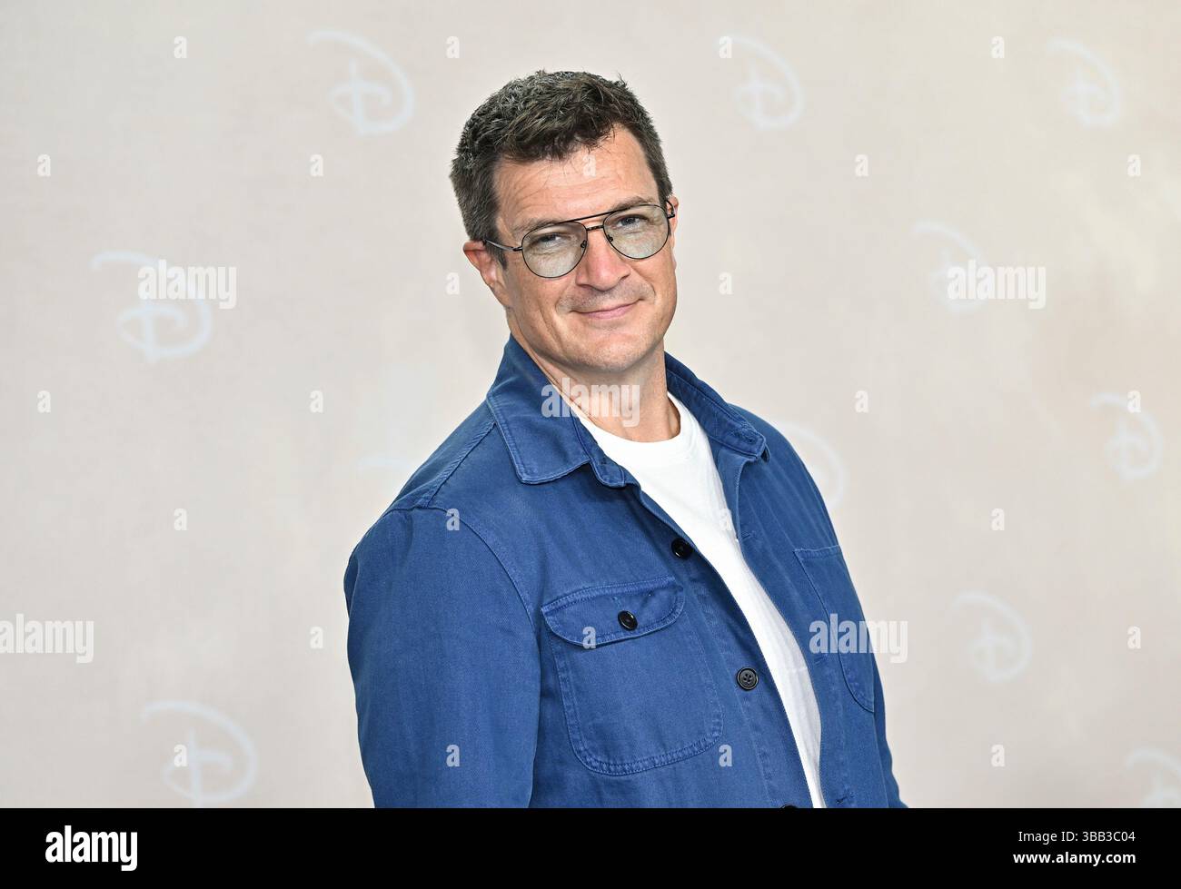 Nathan Fillion attends the Disney 2025 Upfront presentation at the ...