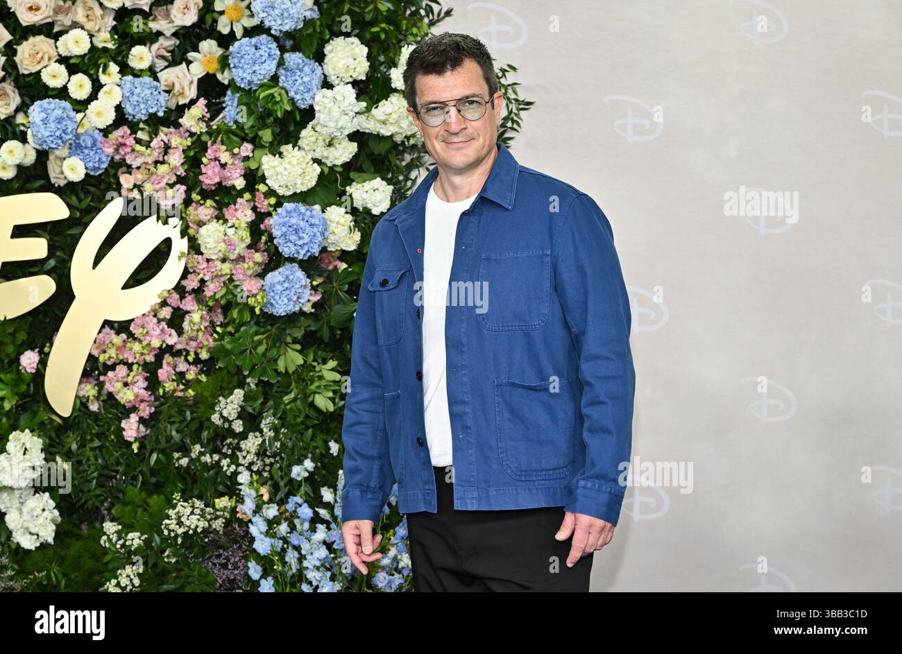 Nathan Fillion attends the Disney 2025 Upfront presentation at the ...