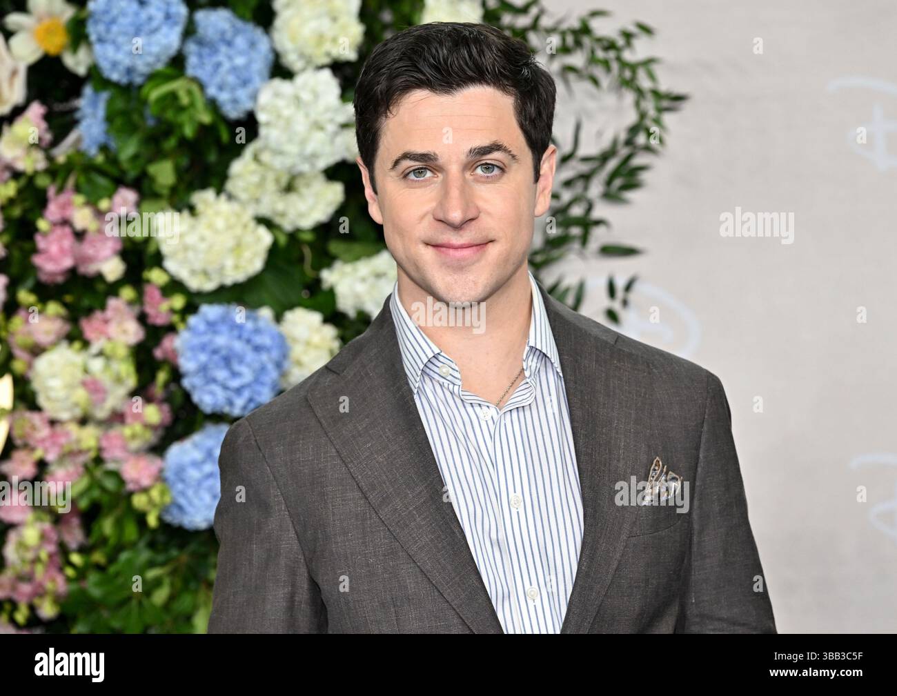 David Henrie attends the Disney 2025 Upfront presentation at the North ...