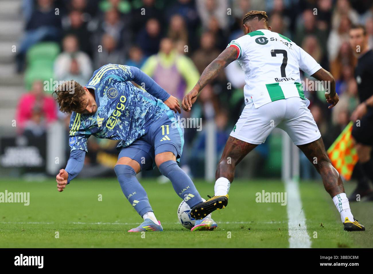 GRONINGEN, 14-05-2025, Stadium Euroborg, Dutch Eredivisie Football ...