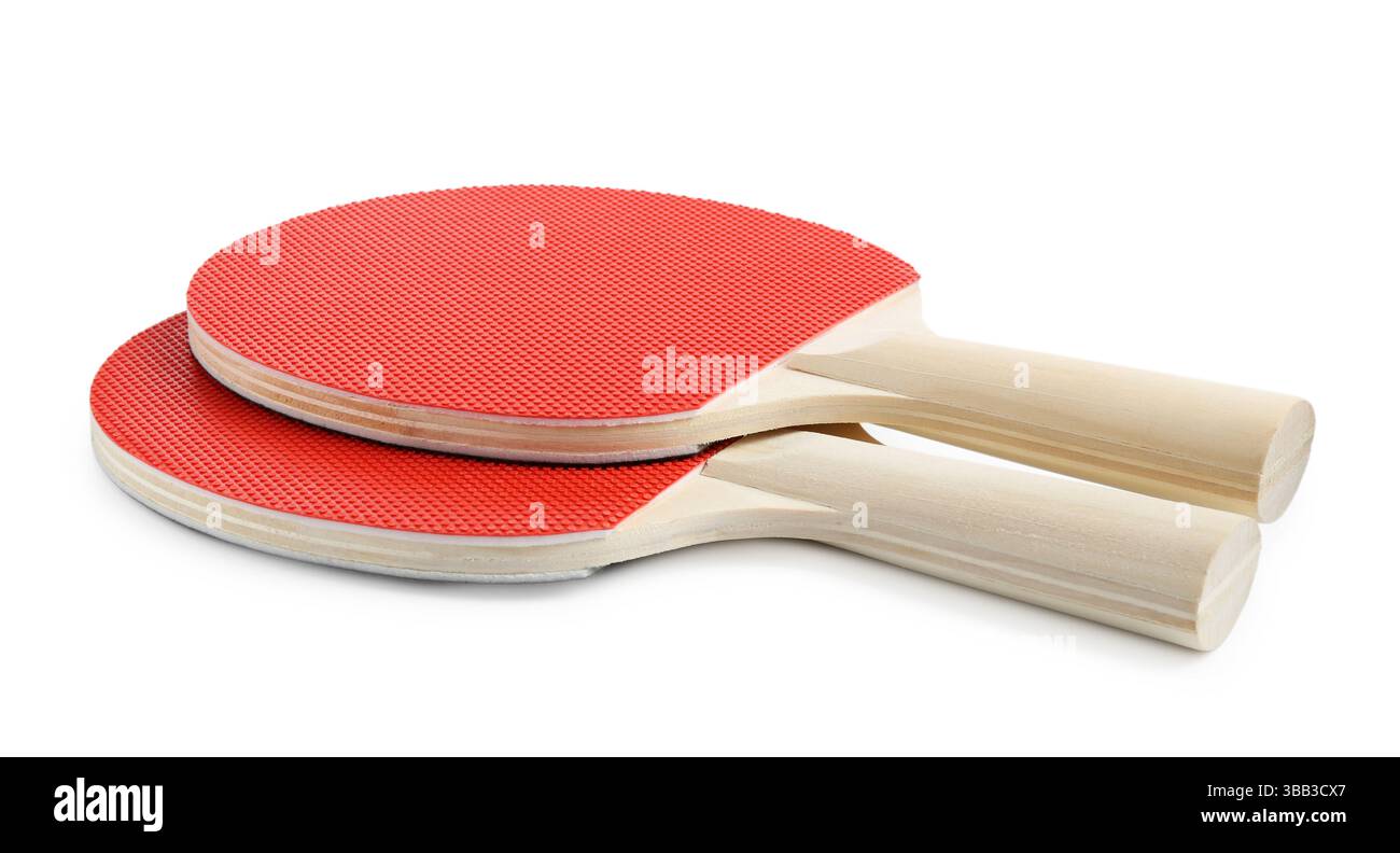 Professional ping pong rackets Cut Out Stock Images & Pictures - Alamy