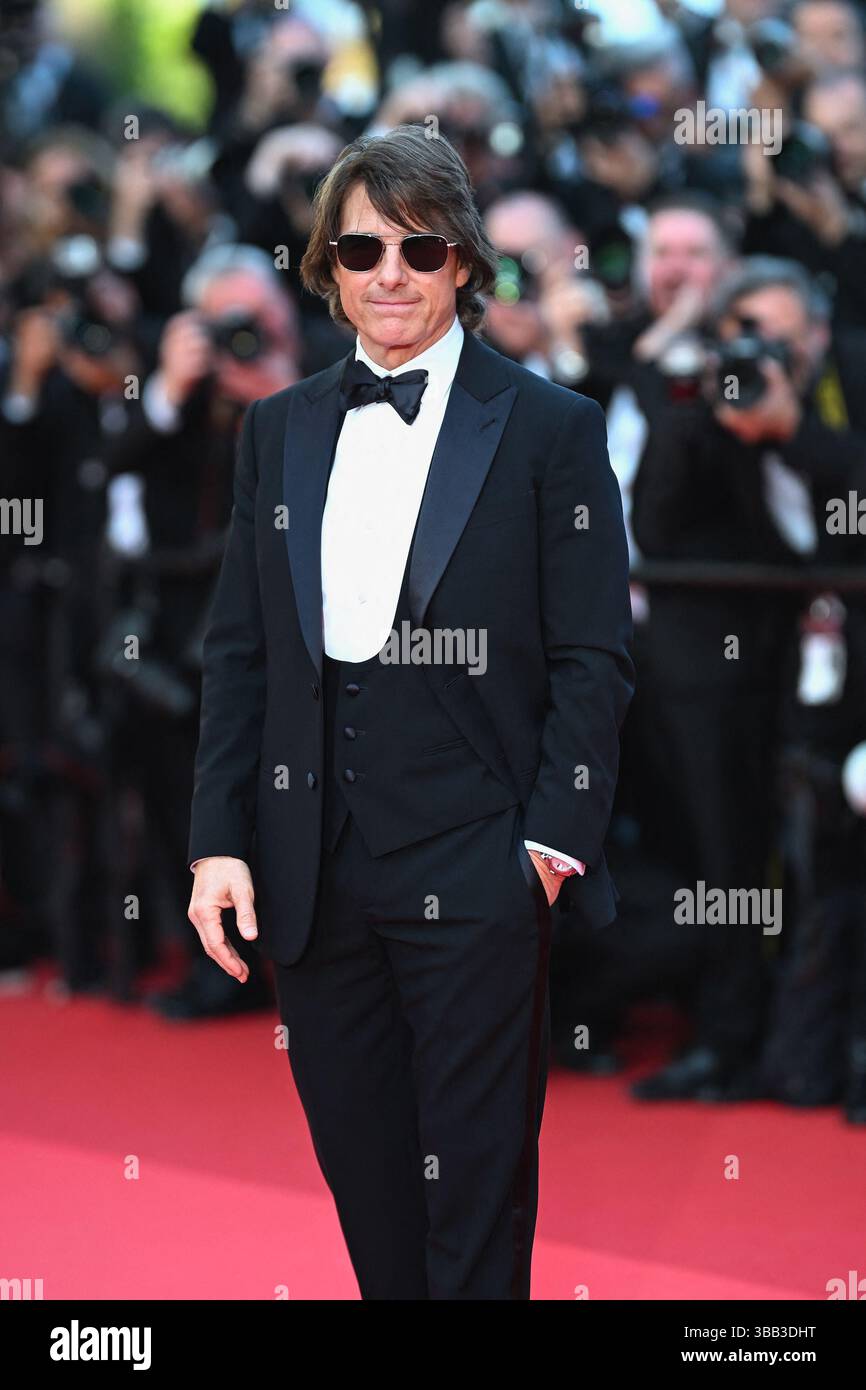 Tom Cruise, Mission Impossible - The Final Reckoning walking the red ...