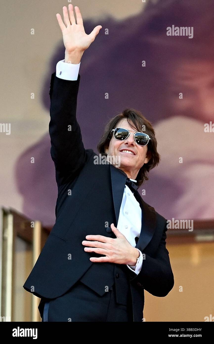 Tom Cruise, Mission Impossible - The Final Reckoning walking the red ...