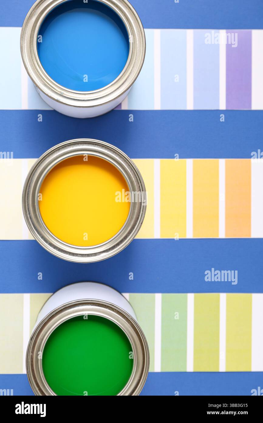 Different color palettes on hi-res stock photography and images - Alamy
