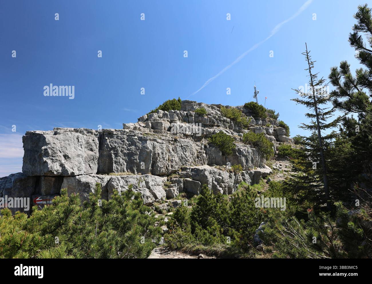 Hier der Blick am Wallberg, Gipfel im Mangfallgebirge Kreis Miesbach ...