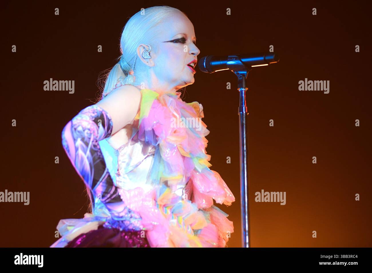 Shirley Manson, singer from alternative rock band Garbage Stock Photo ...