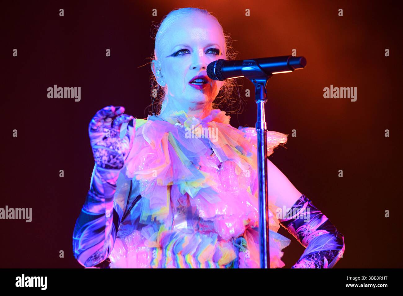 Shirley Manson, singer from alternative rock band Garbage Stock Photo ...