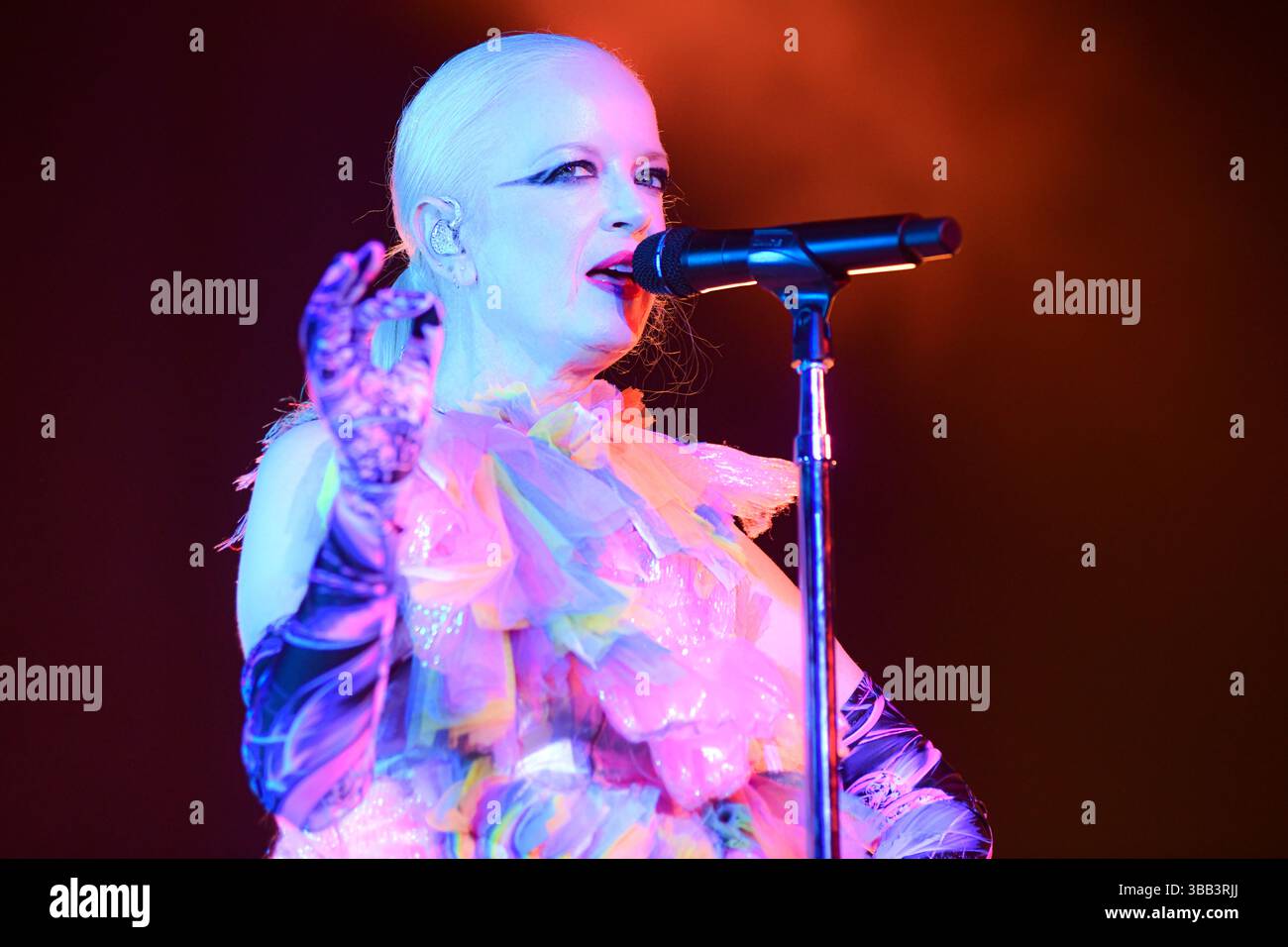 Shirley Manson, singer from alternative rock band Garbage Stock Photo ...