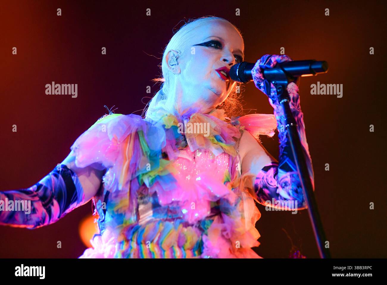 Shirley Manson, singer from alternative rock band Garbage Stock Photo ...