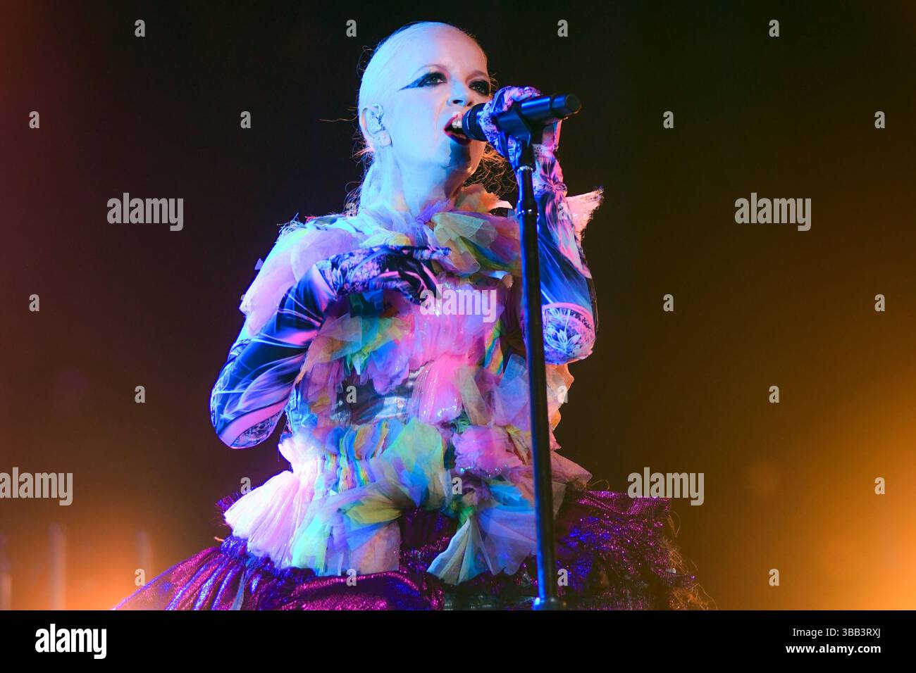 Shirley Manson, singer from alternative rock band Garbage Stock Photo ...