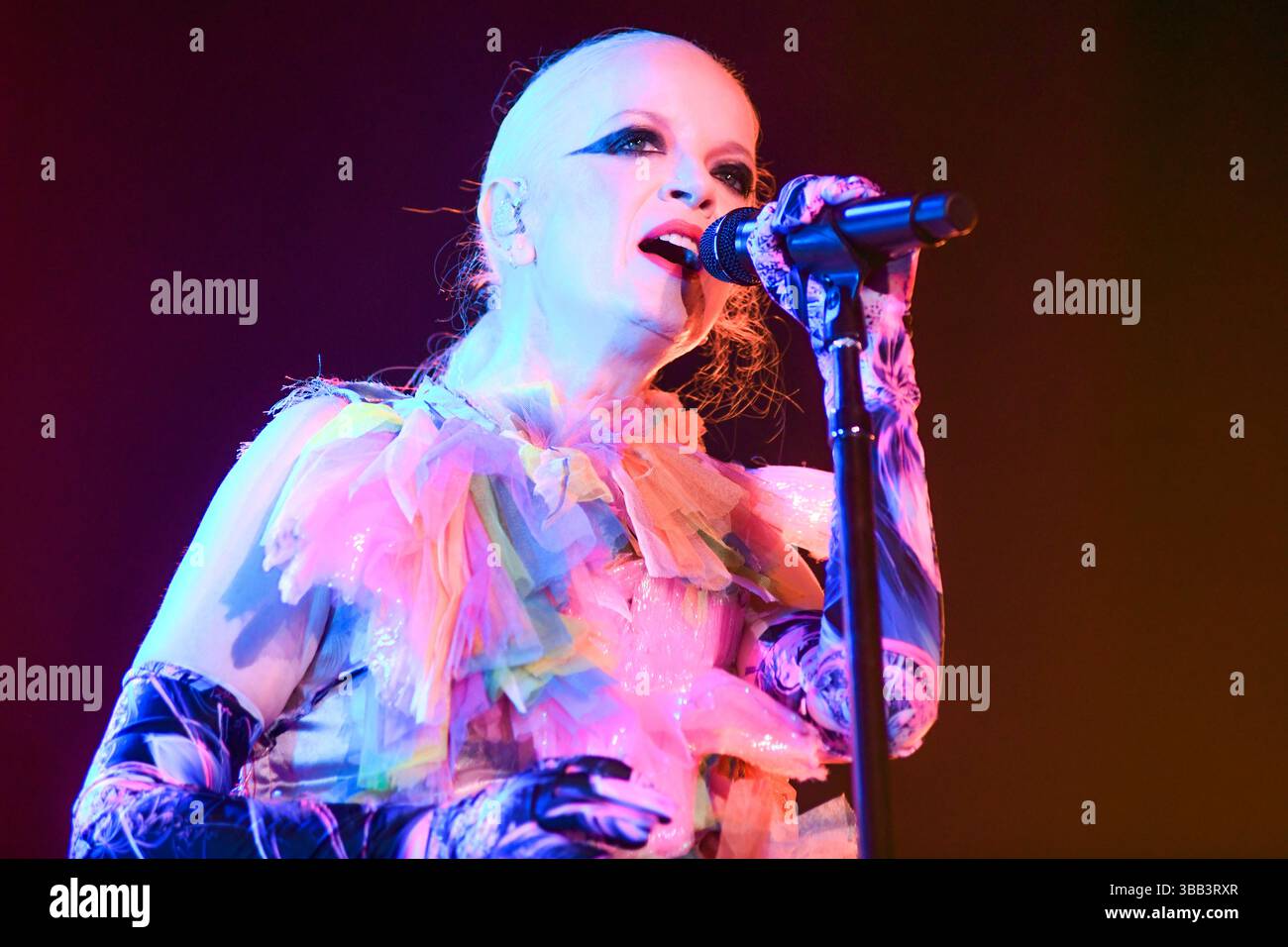 Shirley Manson, singer from alternative rock band Garbage Stock Photo ...