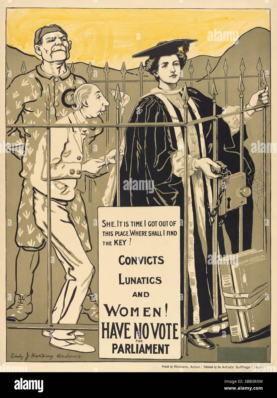 Emily jane harding andrews poster art hi-res stock photography and ...